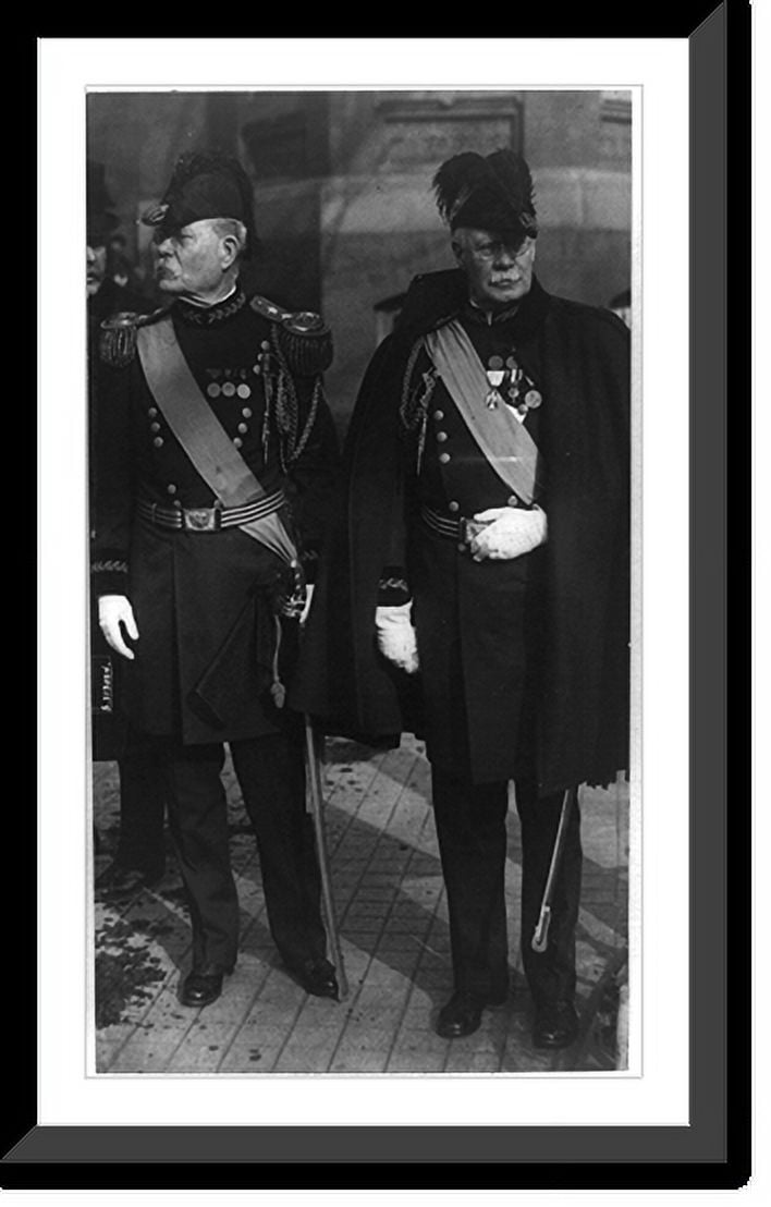 Historic Framed Print, [Maj. Gen. Tasker H. Bliss and Major Gen. Hugh L ...