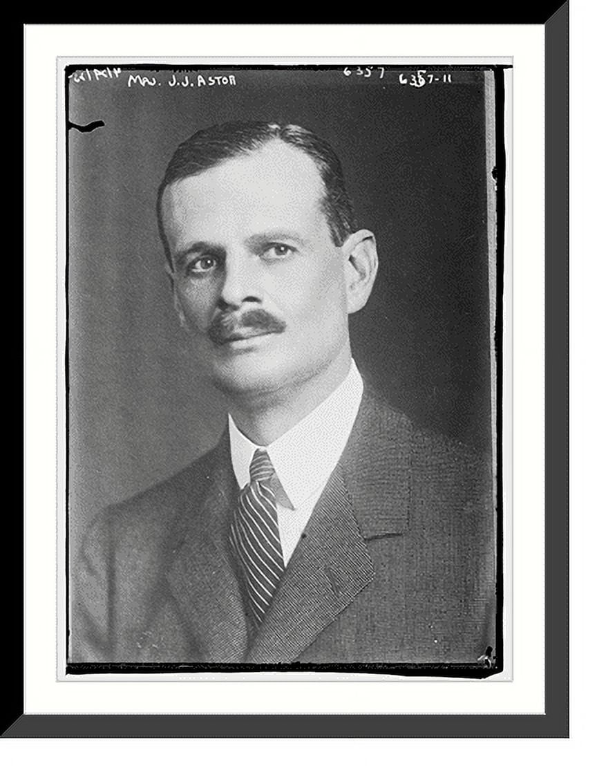 Historic Framed Print, Maj. J.J. Astor, 17-7/8" x 21-7/8" - Walmart.com