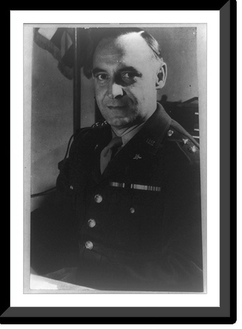 Historic Framed Print, [Major General Lucius D. Clay, half-length ...