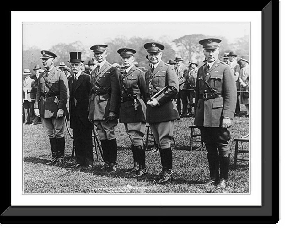 Historic Framed Print, [Major Maxwell Murray, Andrew Mellon, Gen ...