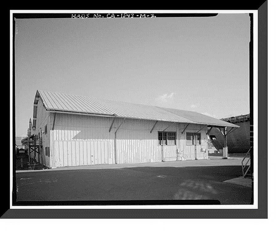 Historic Framed Print, Mare Island Naval Shipyard, Coal Sheds ...