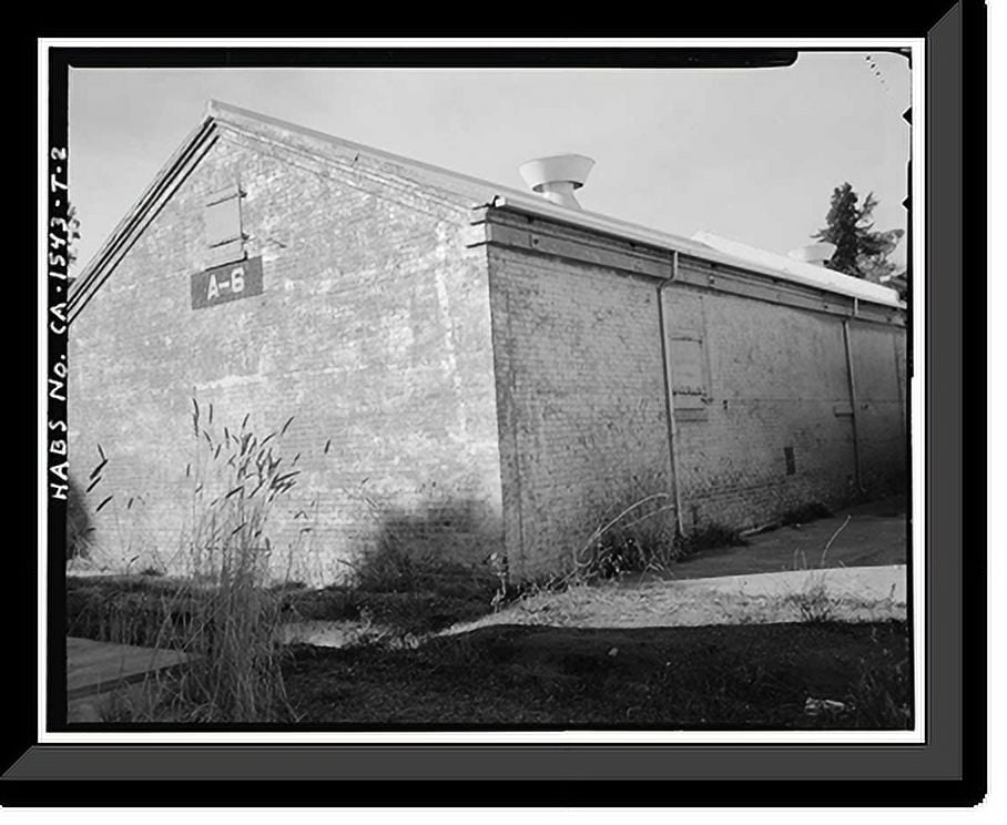 Historic Framed Print, Mare Island Naval Shipyard, Shell House, On ...