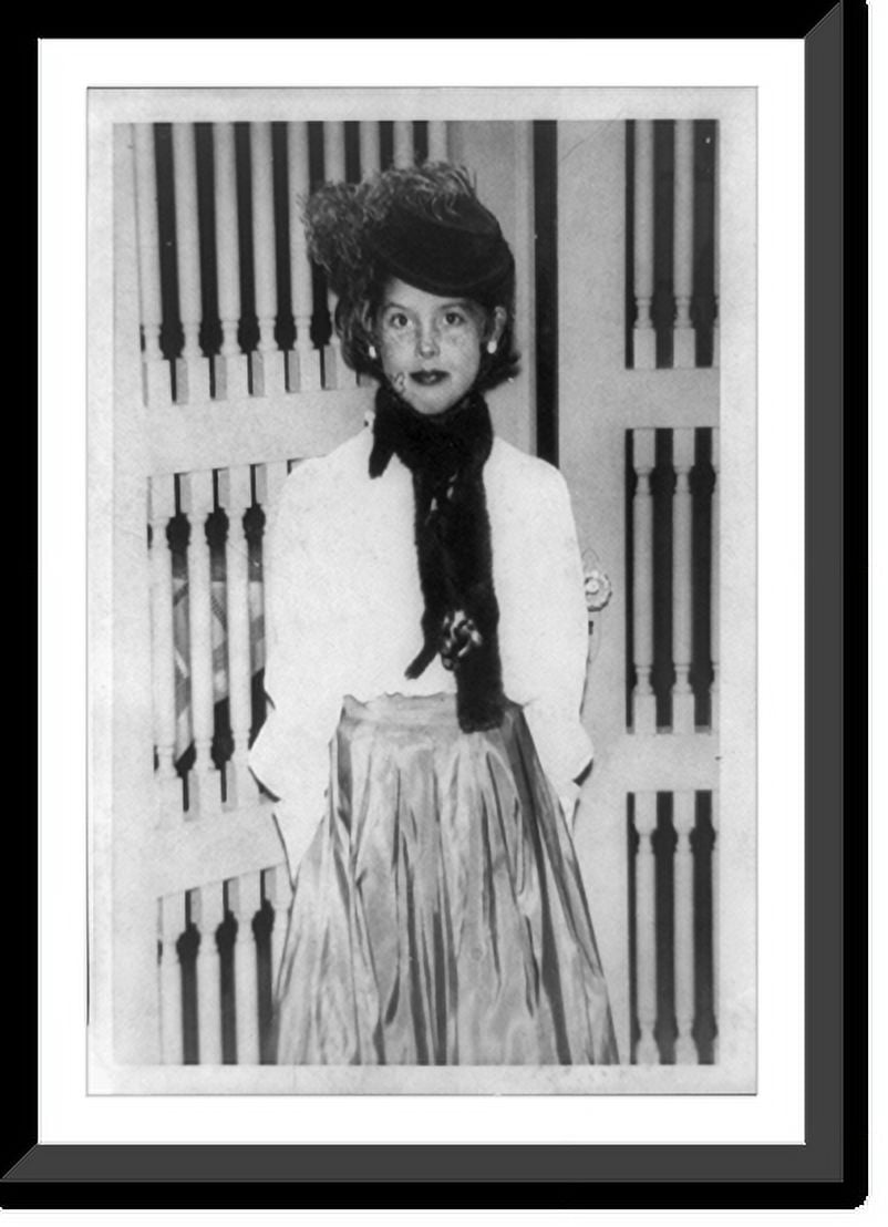 Historic Framed Print, [Margaret Corcoran, three-quarter-length ...