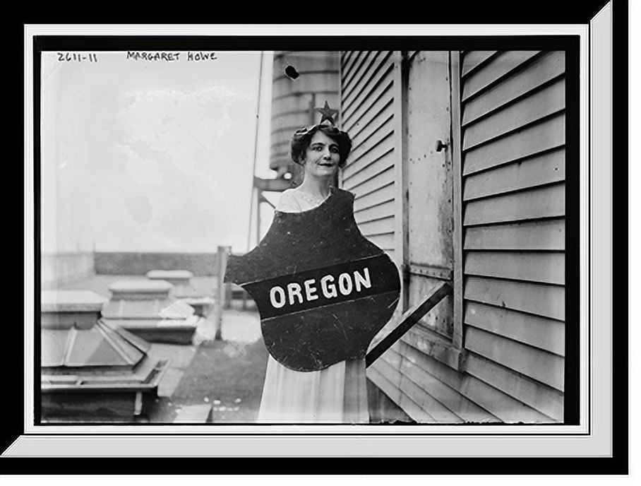 Historic Framed Print, Margaret Howe - Oregon, 17-7/8" x 21-7/8 ...