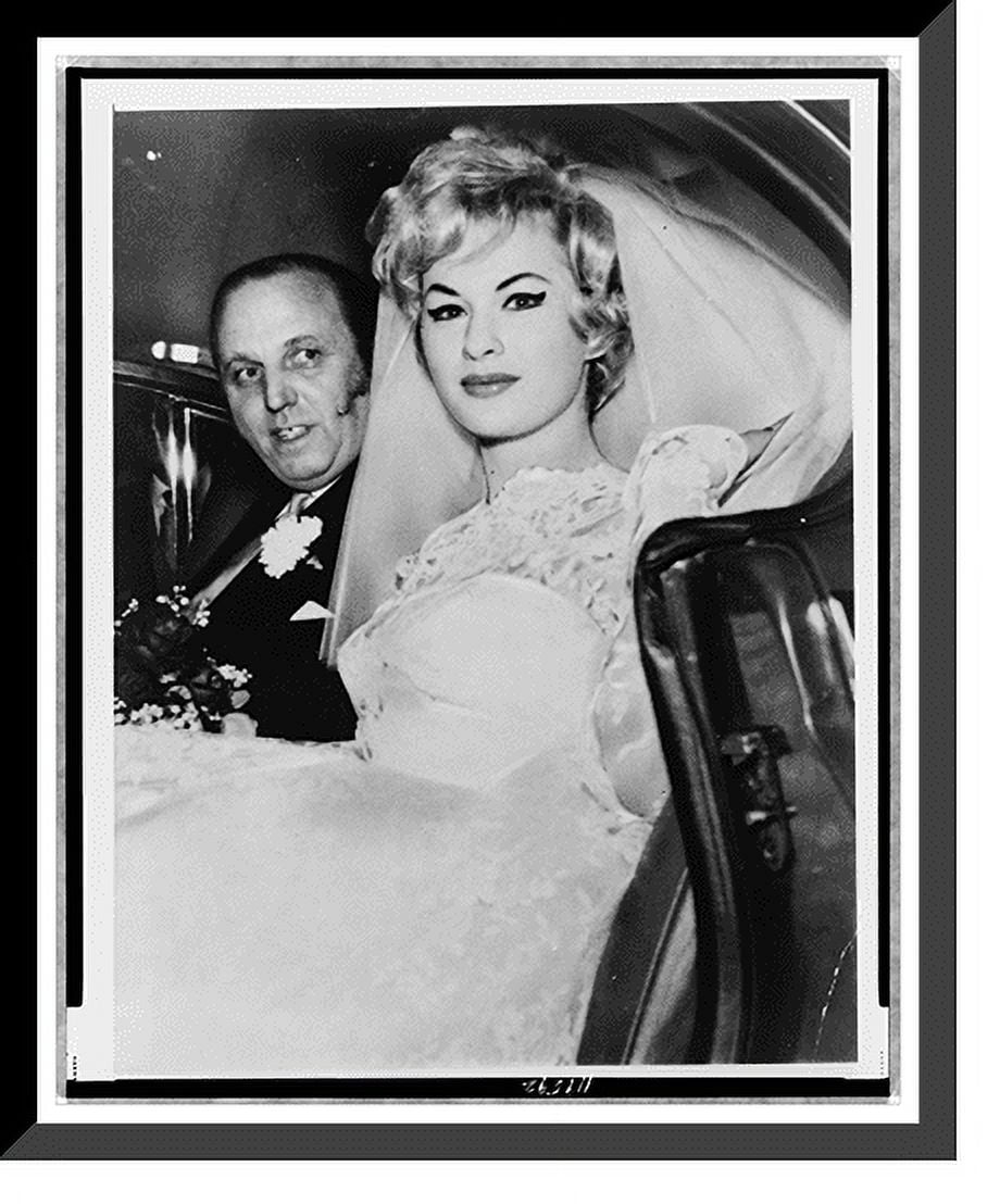 Historic Framed Print, [Maria Novotny, half-length portrait, facing ...