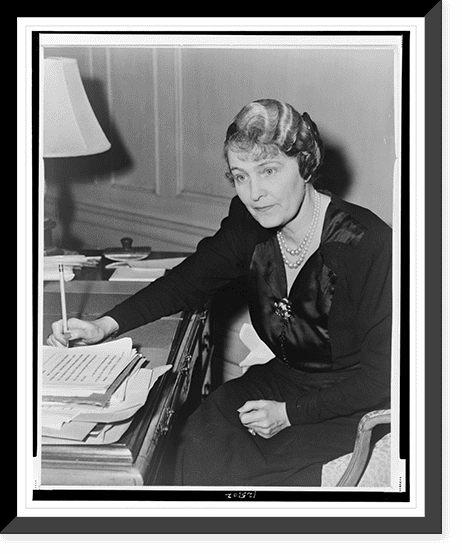 Historic Framed Print, [Marjorie Merriweather Post Hutton Davies, three ...