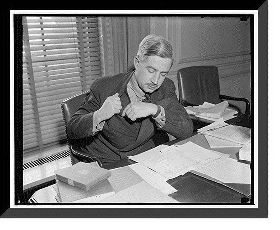 Historic Framed Print, Marshall Dimock, Assistant Secretary of Labor ...
