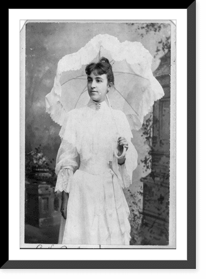 Historic Framed Print, Mary Church Terrell, 1863-1954; photos owned by ...