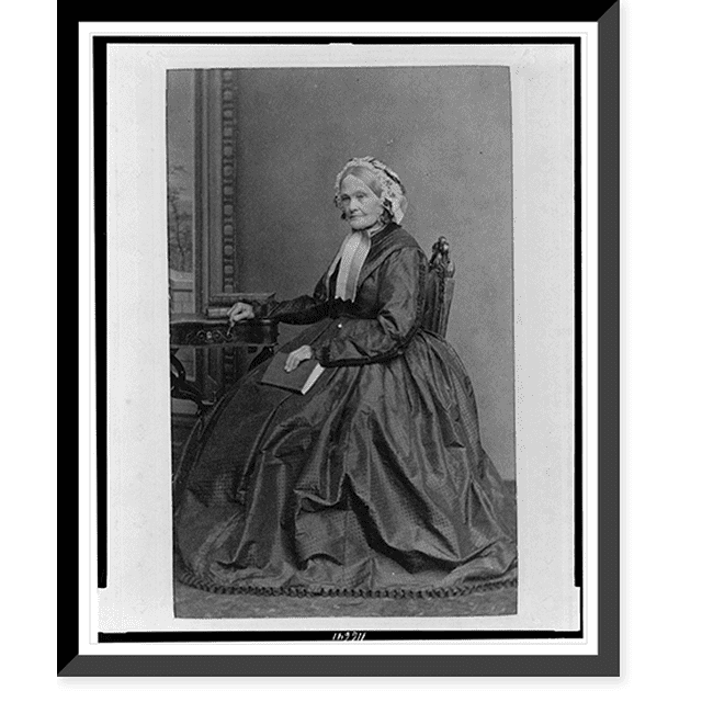 Historic Framed Print, [Mary Eliza (Babbit) Cushman, mother of ...