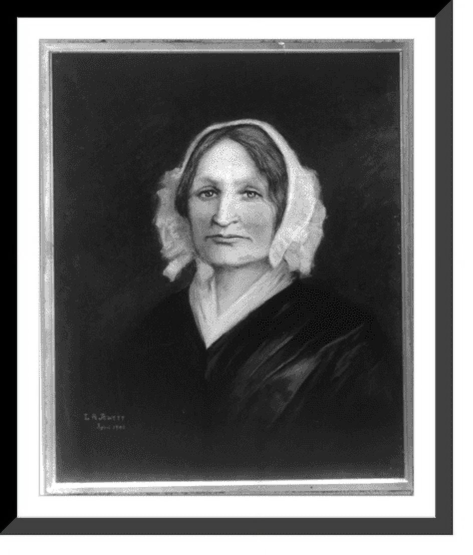 Historic Framed Print, [Mary Lyon, 1797-1849, head and shoulders ...