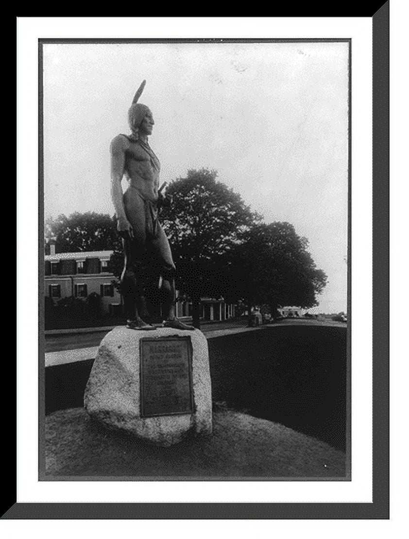 Historic Framed Print, [Massasoit, Great Sachem of the Wampanoags, full ...