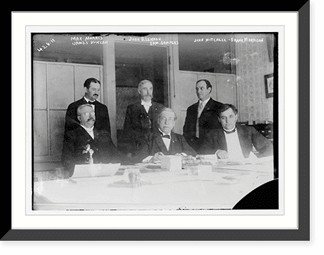 Historic Framed Print, Max Morris, James Duncan, John B. Lennon, Sam ...