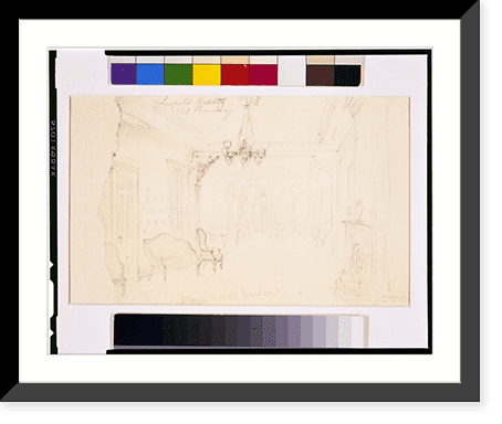 Historic Framed Print, Mayor Woods parlor, 17-7/8" x 21-7/8" - Walmart.com