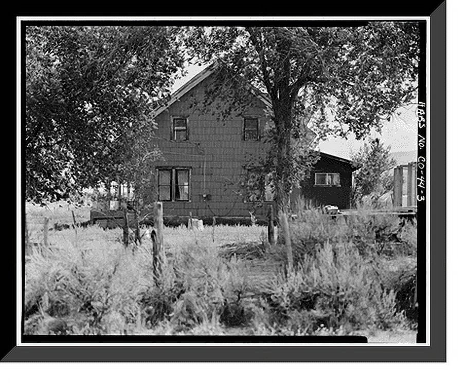 Historic Framed Print, McGuirk-Nordstrom House, Battlement Mesa ...