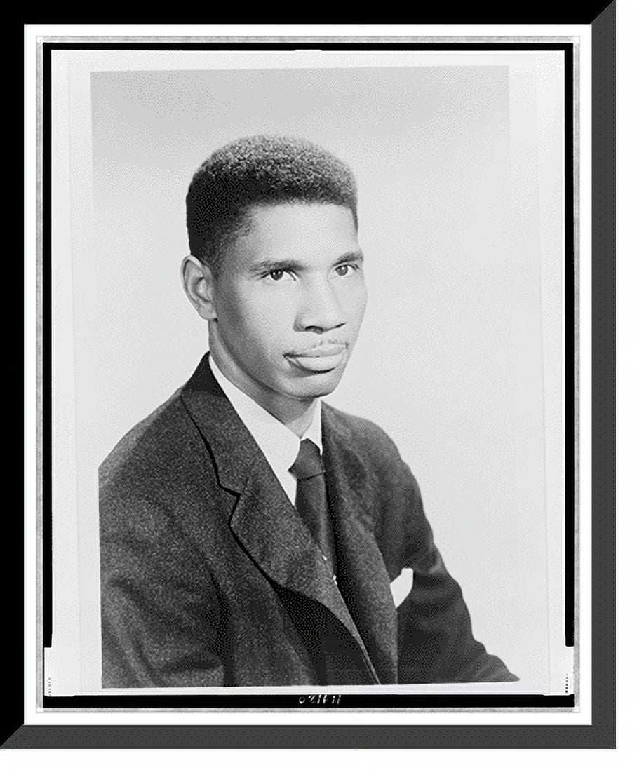 Historic Framed Print, [Medgar W. Evers, head-and-shoulders portrait ...