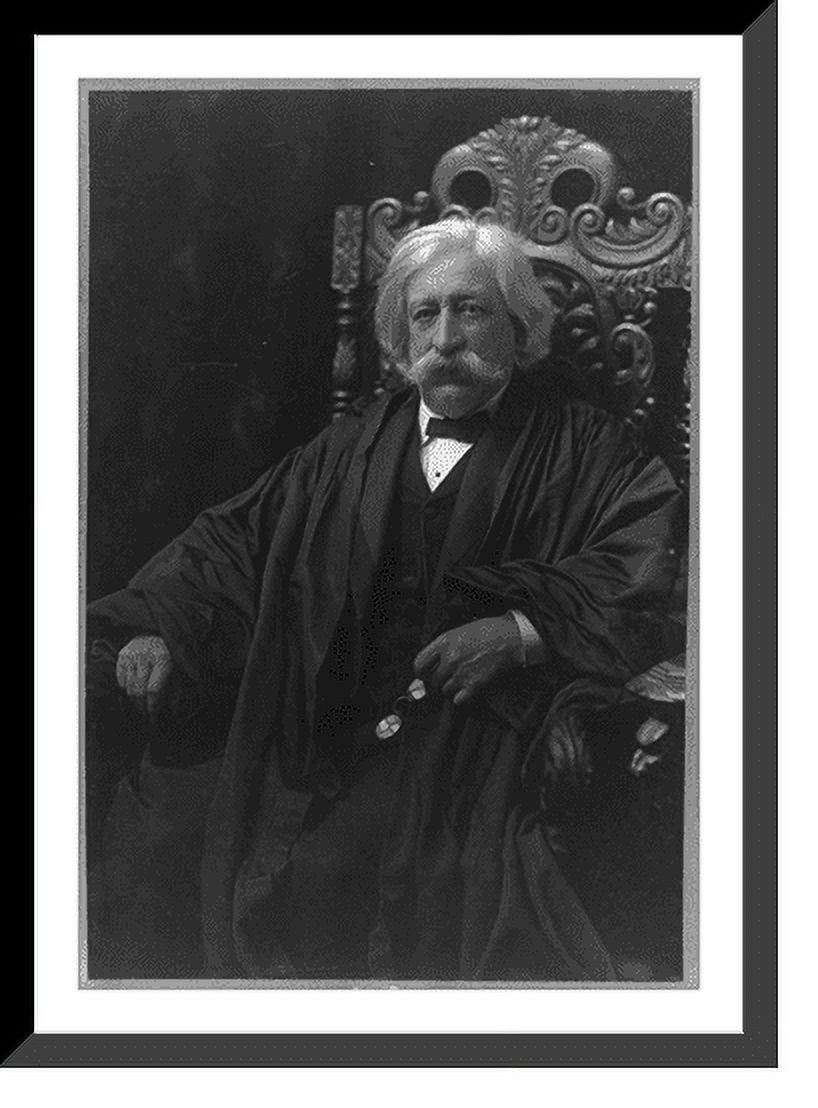 Historic Framed Print, [Melville Weston Fuller, 1833-1910, three ...