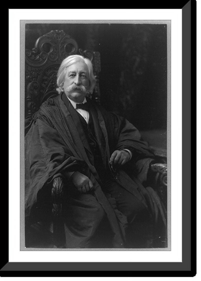 Historic Framed Print, [Melville Weston Fuller, Chief Justice, three ...