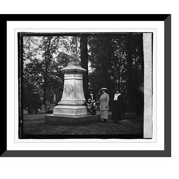 Historic Framed Print, Memorial to John Howard Payne, author of Home ...