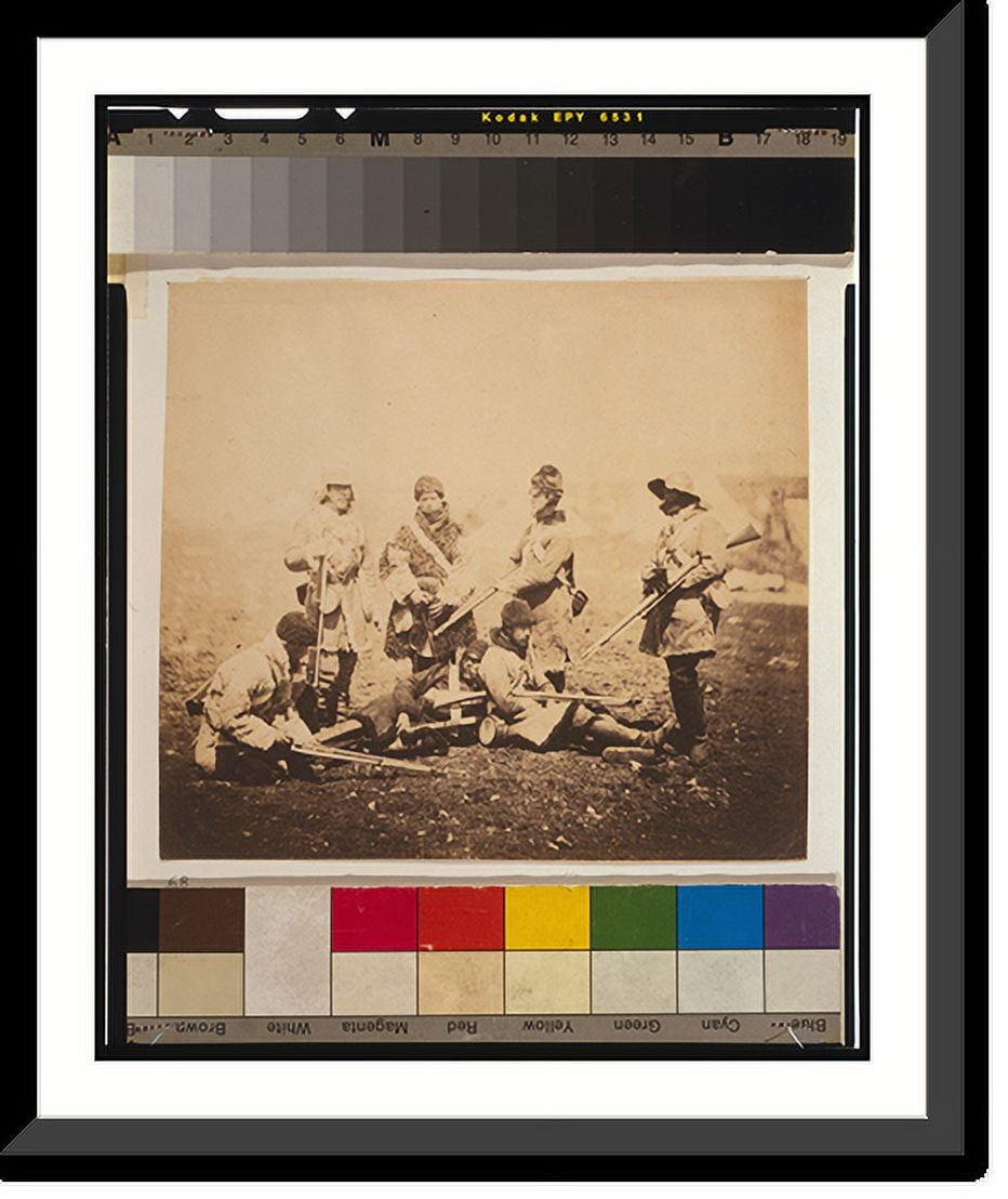 Historic Framed Print, Men of the 68th Regiment (Durham Light Infantry ...