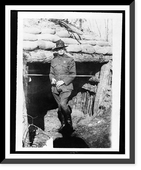 Historic Framed Print, [Merritt Austin Edson, full-length portrait ...