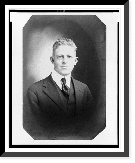 Historic Framed Print, [Merritt Edson, head-and-shoulders portrait ...