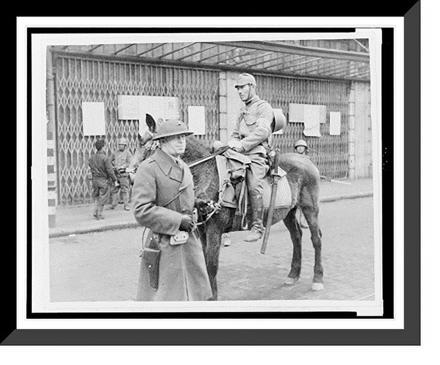Historic Framed Print, [Merritt Edson, three-quarter length portrait ...