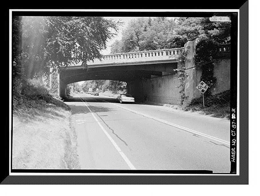 Historic Framed Print, Merritt Parkway, New Canaan Road/Route 123 ... Historic Framed Print, Merritt Parkway, New Canaan Road/Route 123 ...