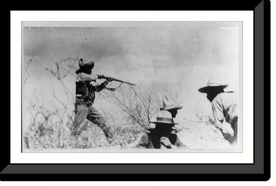 Historic Framed Print, [Mexican insurrection activities: Insurrecto ...