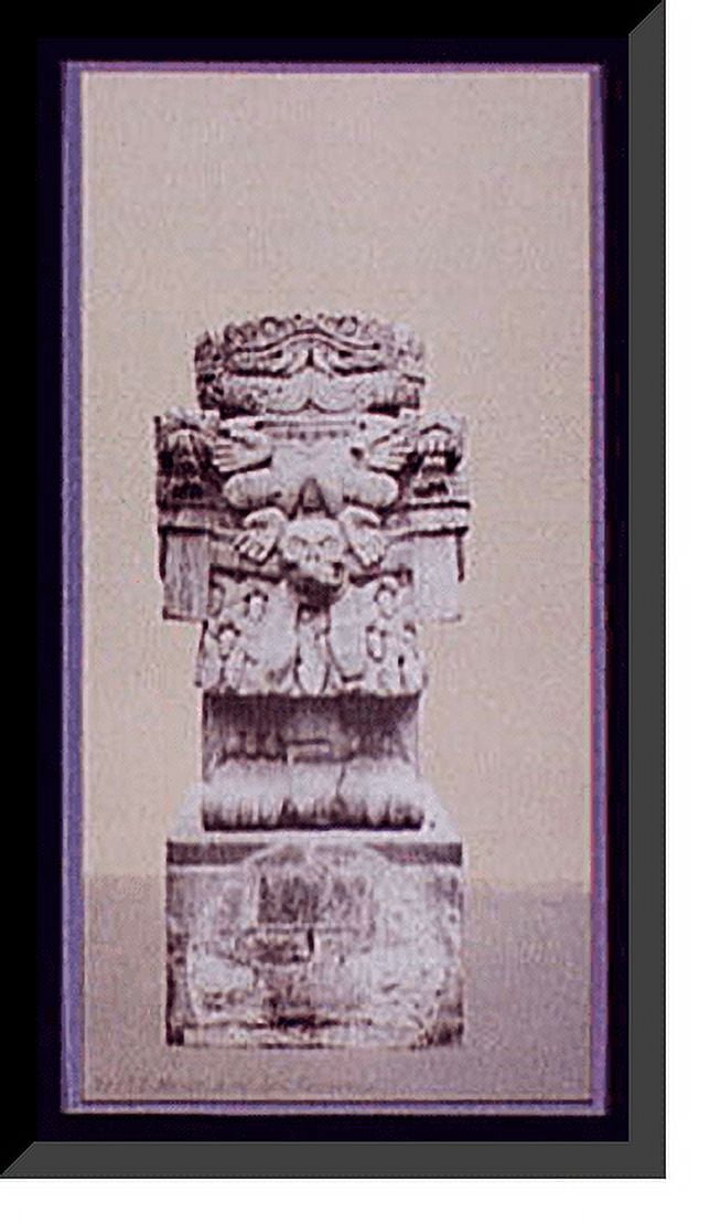 Historic Framed Print, Mexico, Aztec idol, Teoyaomiqui [Coatlicue ...