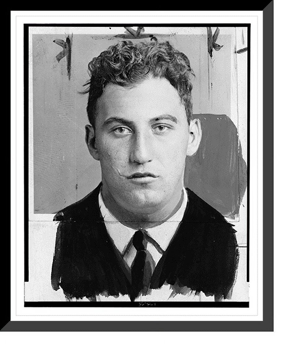 Historic Framed Print, [Meyer Shapiro, head-and-shoulders portrait ...