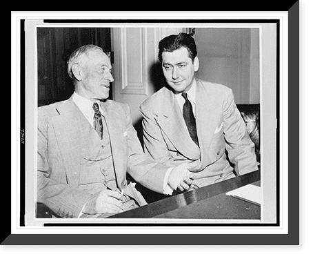 Historic Framed Print, [Millard Evelyn Tydings, half-length portrait ...