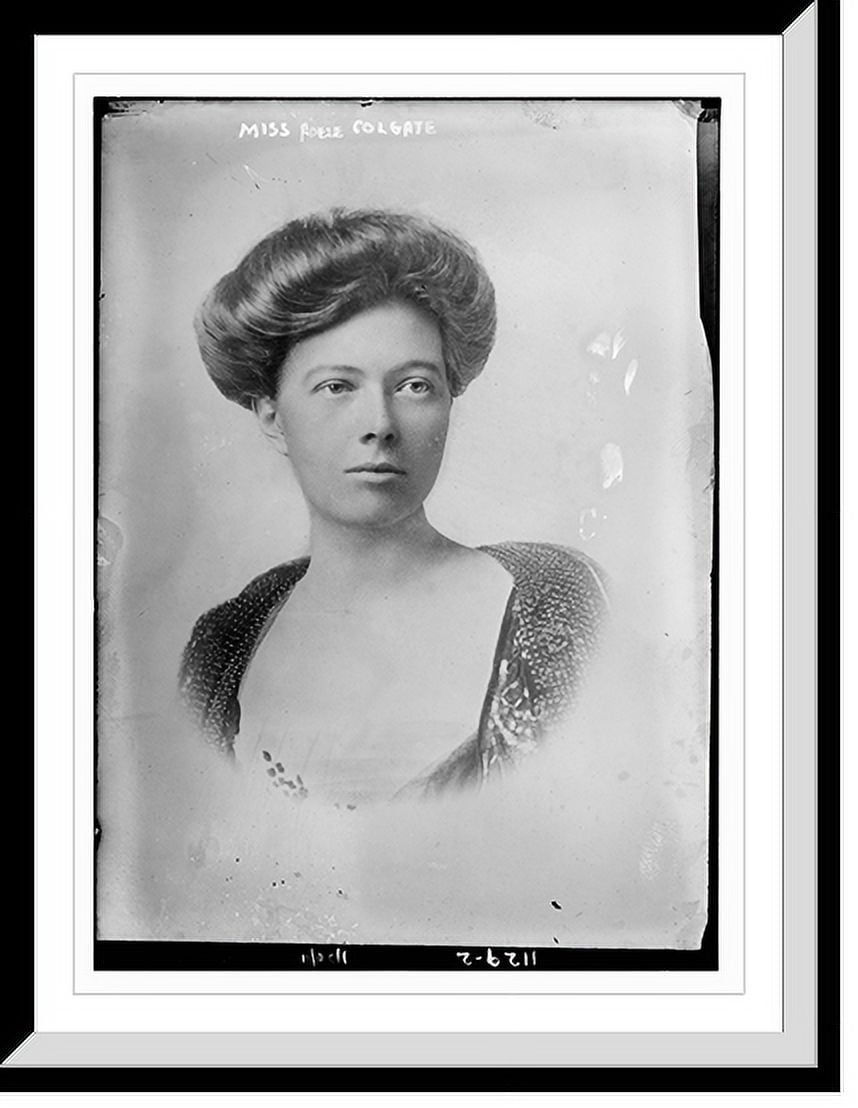 Historic Framed Print, Miss Adele Colgate, 17-7/8" x 21-7/8" - Walmart.com