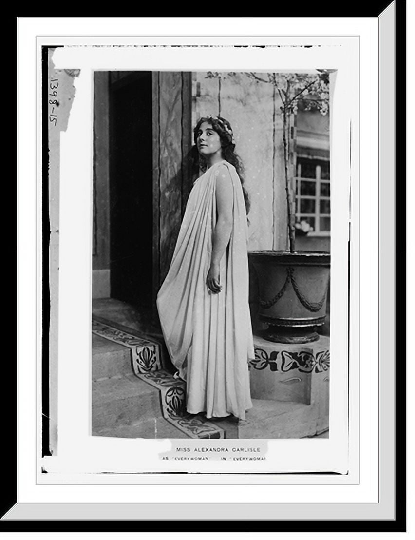 Historic Framed Print, Miss Alexandra Carlisle, 17-7/8" x 21-7/8 ...