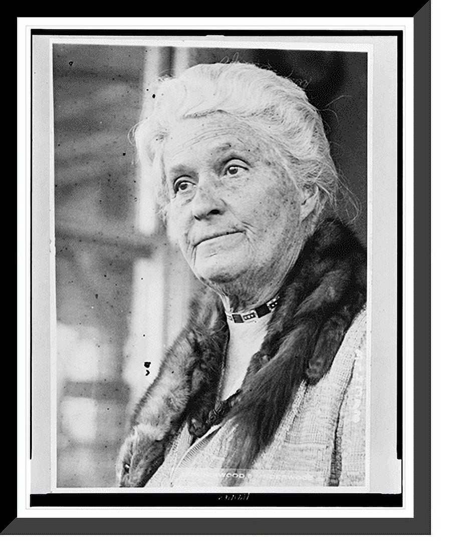 Historic Framed Print, [Miss Anna C. Maxwell, head-and-shoulders ...