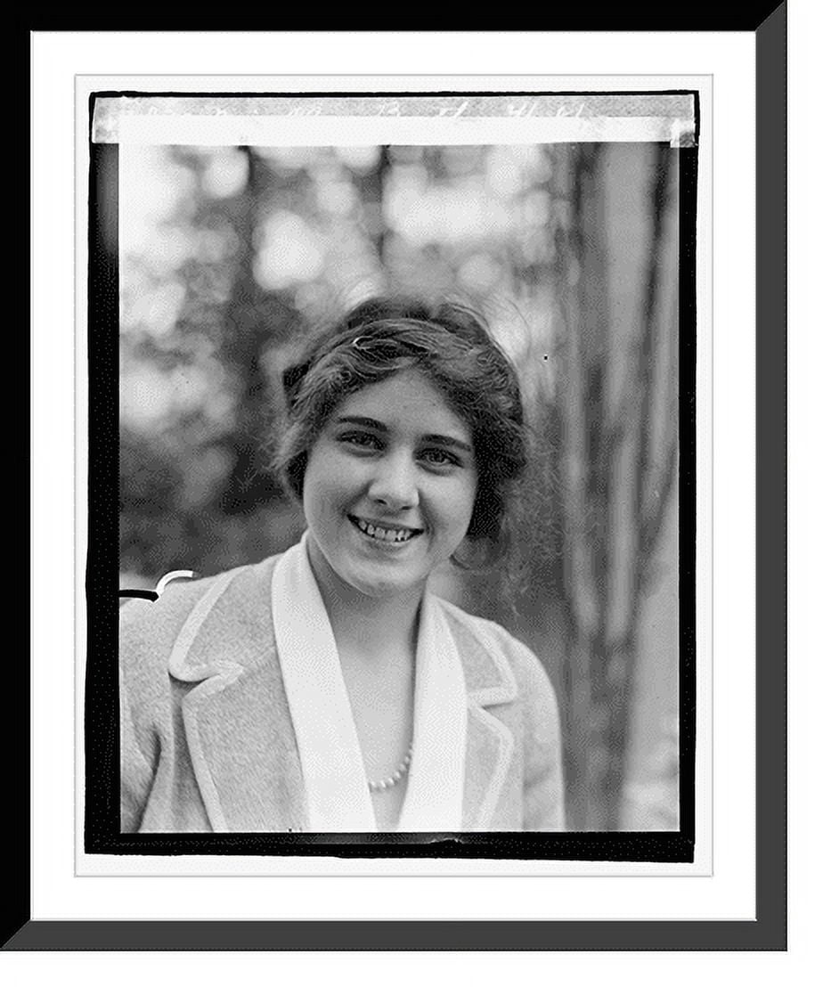 Historic Framed Print, Miss Clara Boothe, 4/28/23, 17-7/8" x 21-7/8 ...