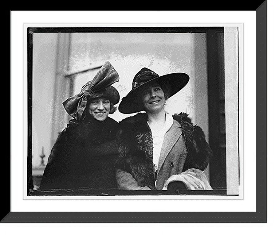 Historic Framed Print, Miss Ellen P. Crump, Miss Vivian Cook, 2/13/23 ...