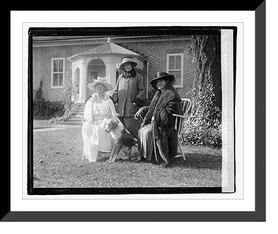 Historic Framed Print, Miss Hutle, Mrs. Chelton, Mrs. Geddes, [10/24/22 ...