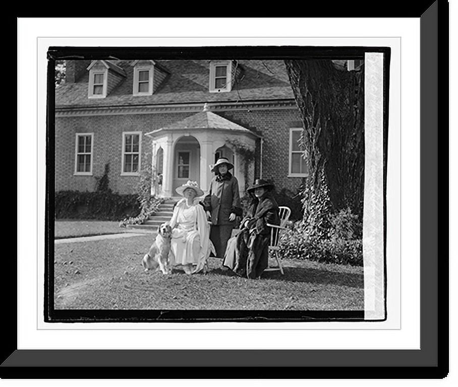 Historic Framed Print, Miss Hutle, Mrs. Chelton, Mrs. Geddes, 10/24/22 ...
