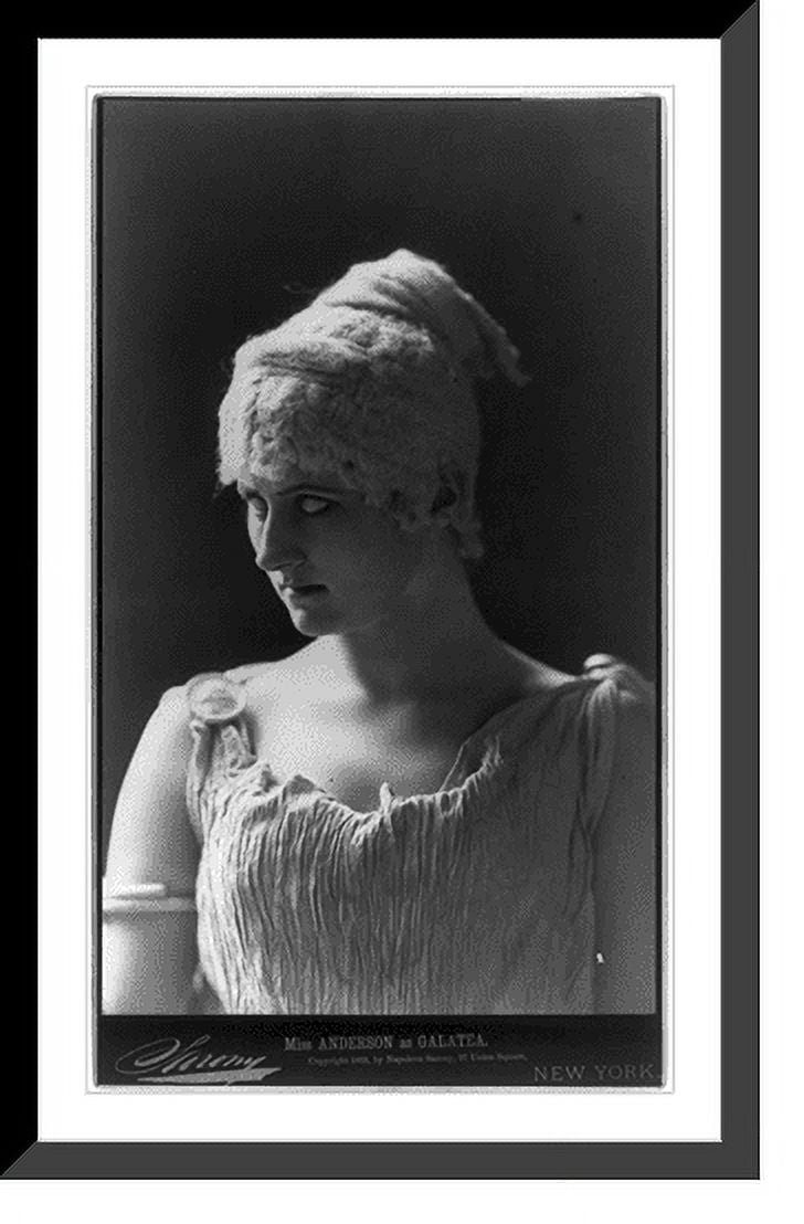 Historic Framed Print, [Mme. Mary (Anderson) de Navarro, 1859-1940 ...