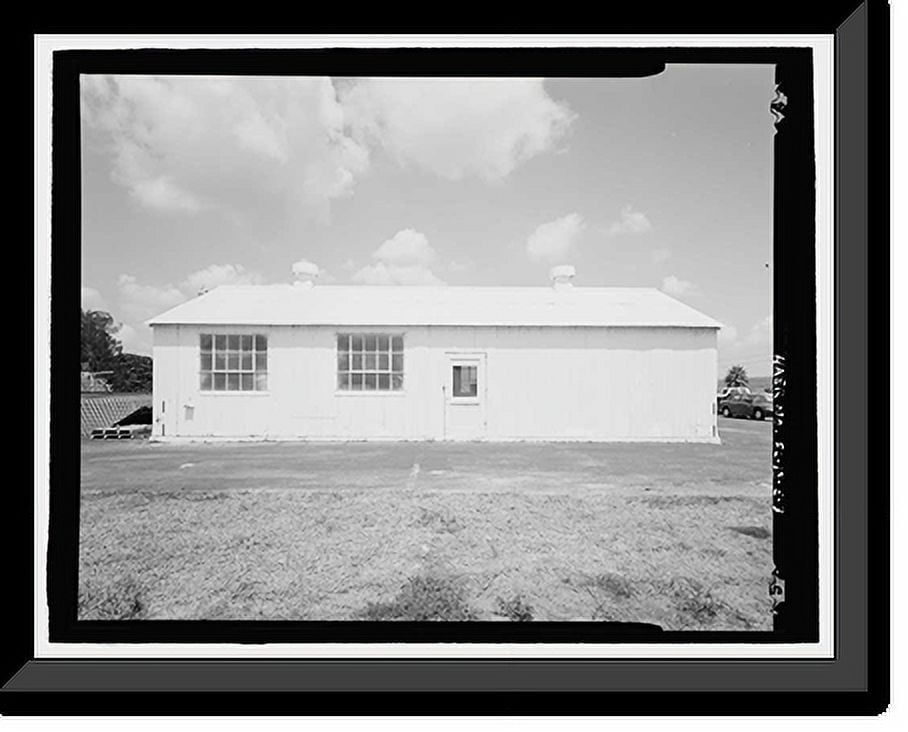 Historic Framed Print, Moore Haven Lock, Warehouse, Cross-State Canal ...