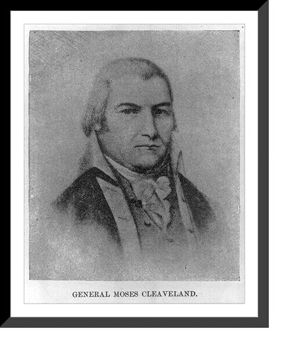 Historic Framed Print, [Moses Cleaveland, 1754-1806, head and shoulders ...