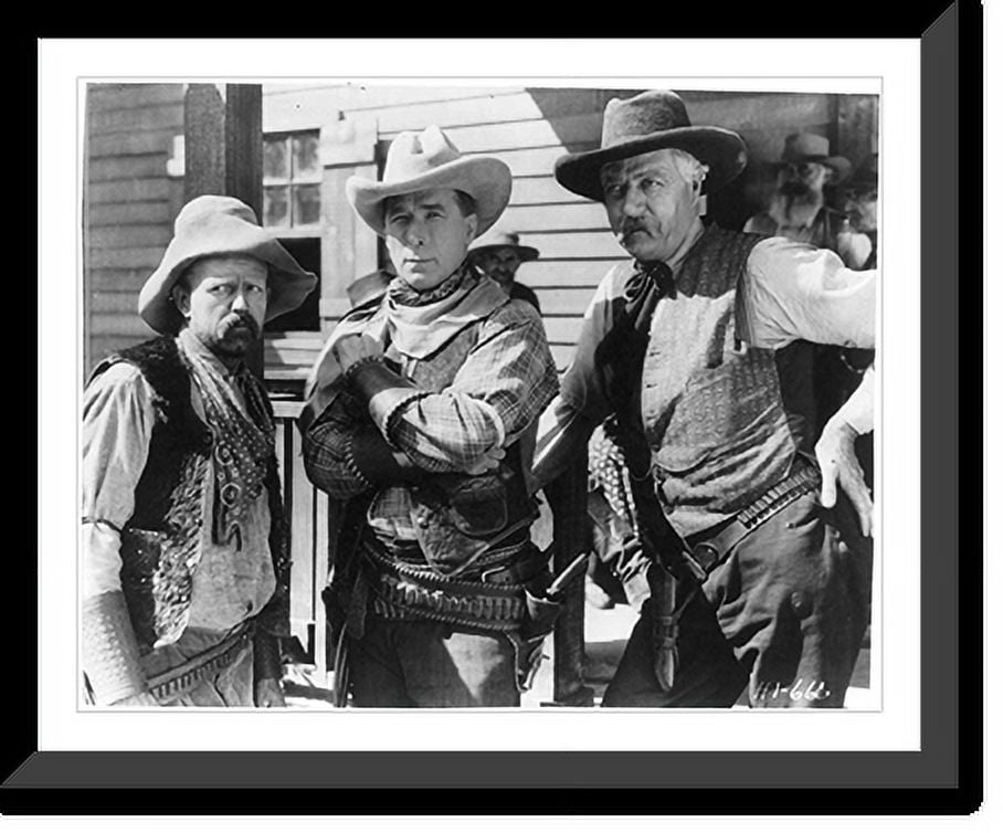 Historic Framed Print, [Motion picture still showing Lucien Littlefield ...