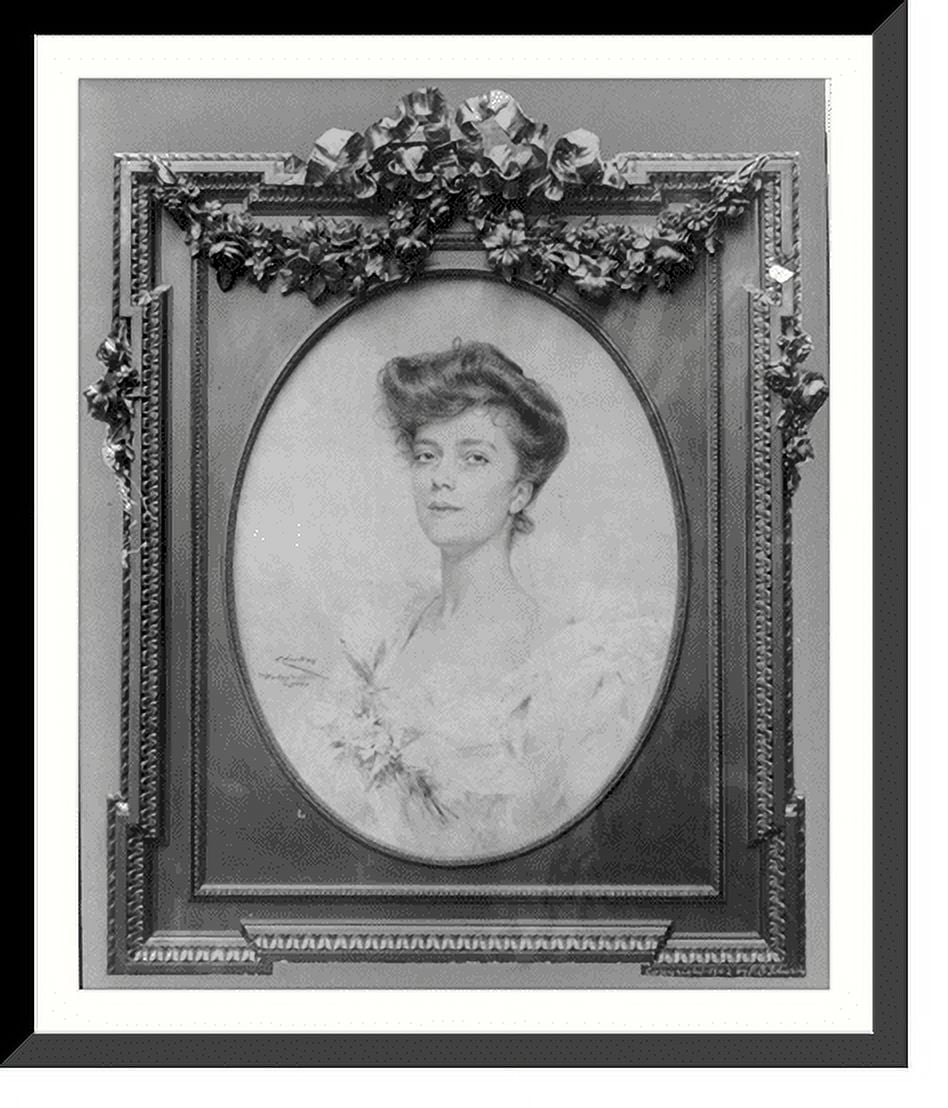 Historic Framed Print, [Mrs. Alice (Roosevelt) Longworth, 1884-, bust ...