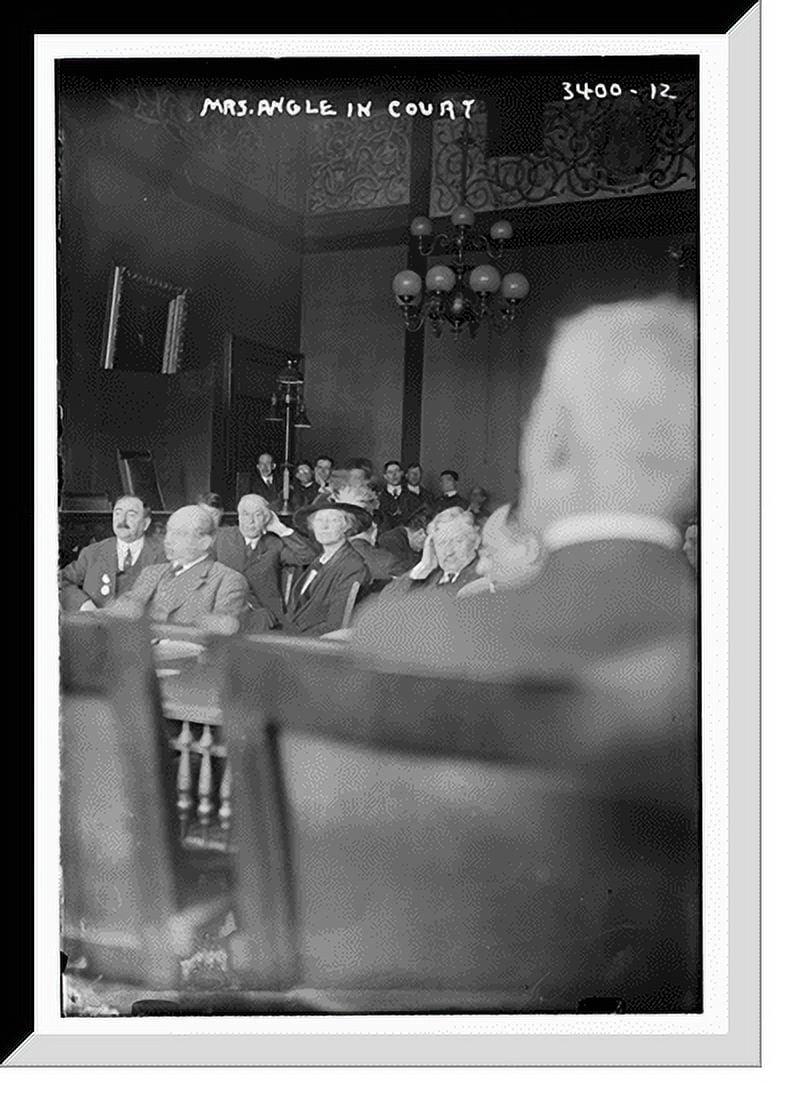 Historic Framed Print, Mrs. Angle in Ct. - 2, 17-7/8" x 21-7/8 ...