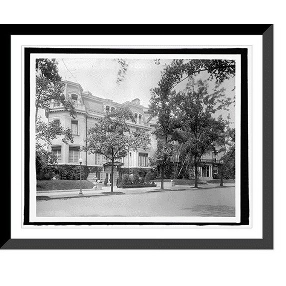 Historic Framed Print, Mrs. Chas. Boughton Wood, 1619 R.I. Ave., N.W ...