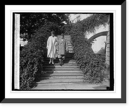 Historic Framed Print, Mrs. Coolidge & Joe Nevin, Wash., typical boy ...