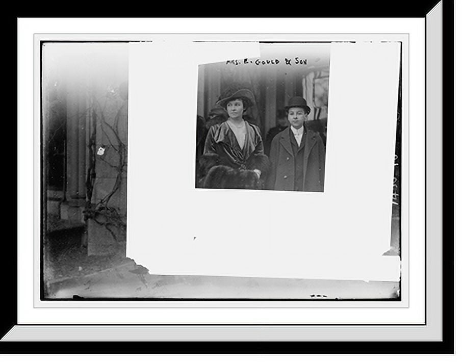 Historic Framed Print, Mrs. E. Gould & son, 17-7/8" x 21-7/8" - Walmart.com