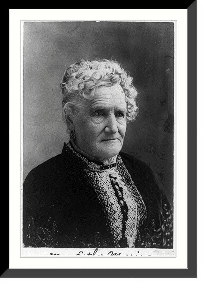 Historic Framed Print, Mrs. Esther Morris, the 1st woman judge in ...