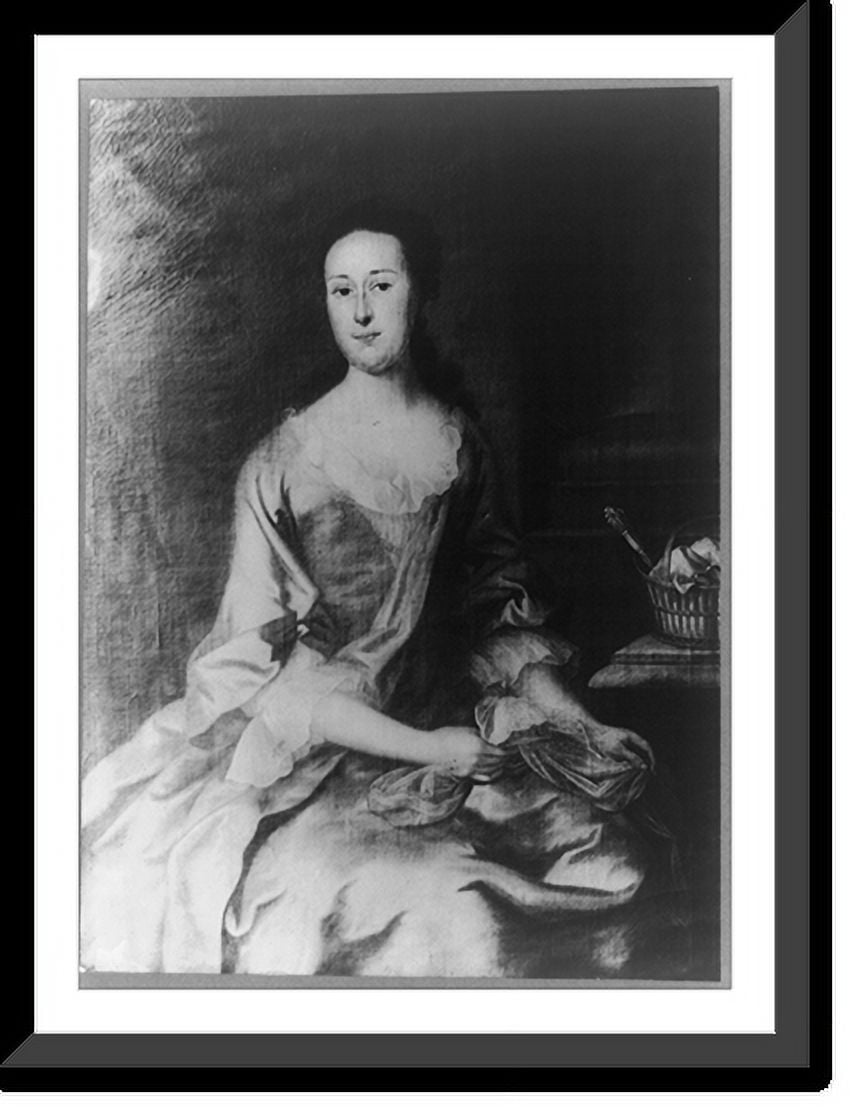 Historic Framed Print, [Mrs. Eunice Brown Fitch, wife of Timothy Fitch ...