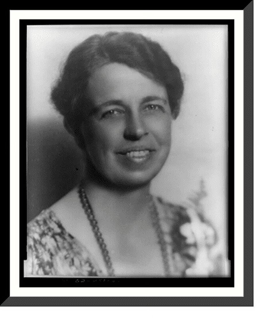 Historic Framed Print, [Mrs. Franklin Delano Roosevelt, head-and ...